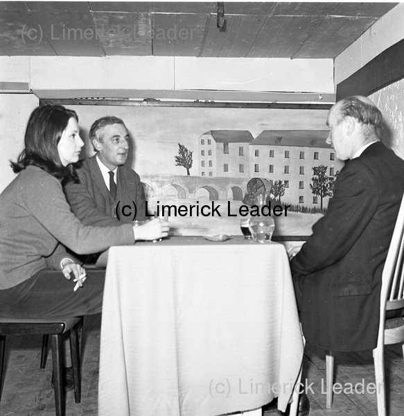 Croom House Hotel Painting of Mill with artist and owners 4-5-70 | From ...