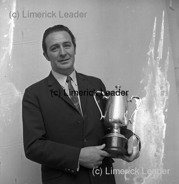 Jack Bourke with golf trophy 1970 | From Limerick With Love