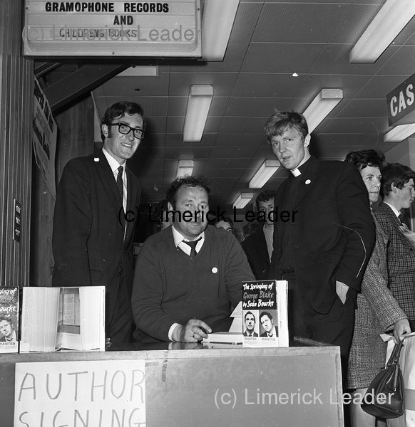 Sean Bourke Signs Autographs June 1970 | From Limerick With Love